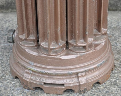 Antique & Reclaimed Rare antique circular cast iron radiator- SalvoWEB UK