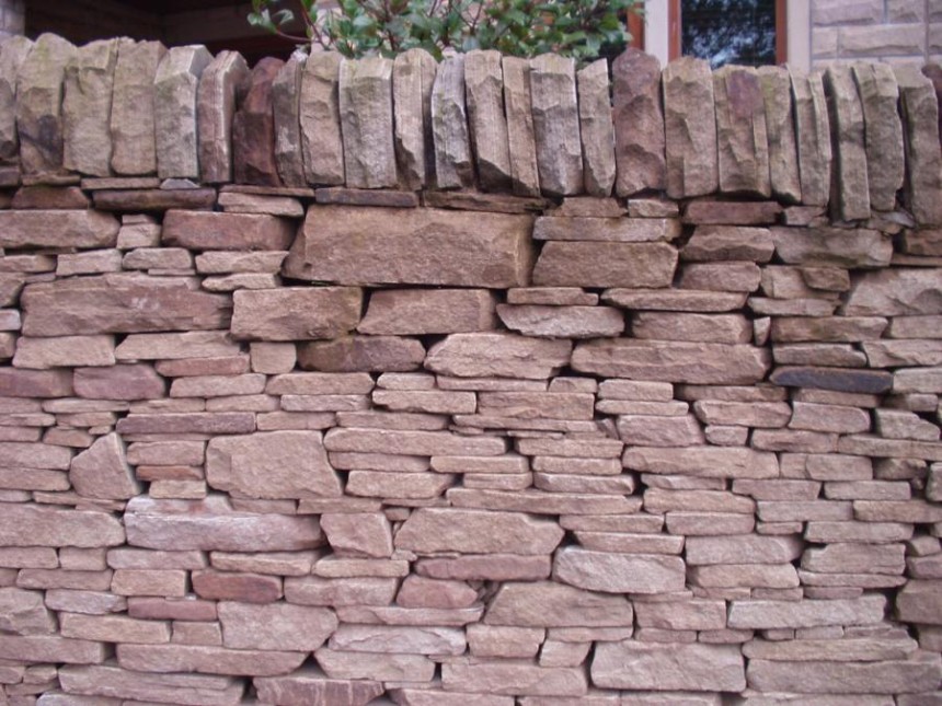 New & Repro New Quarried Yorkshire stone Dry Stone Walling- SalvoWEB UK