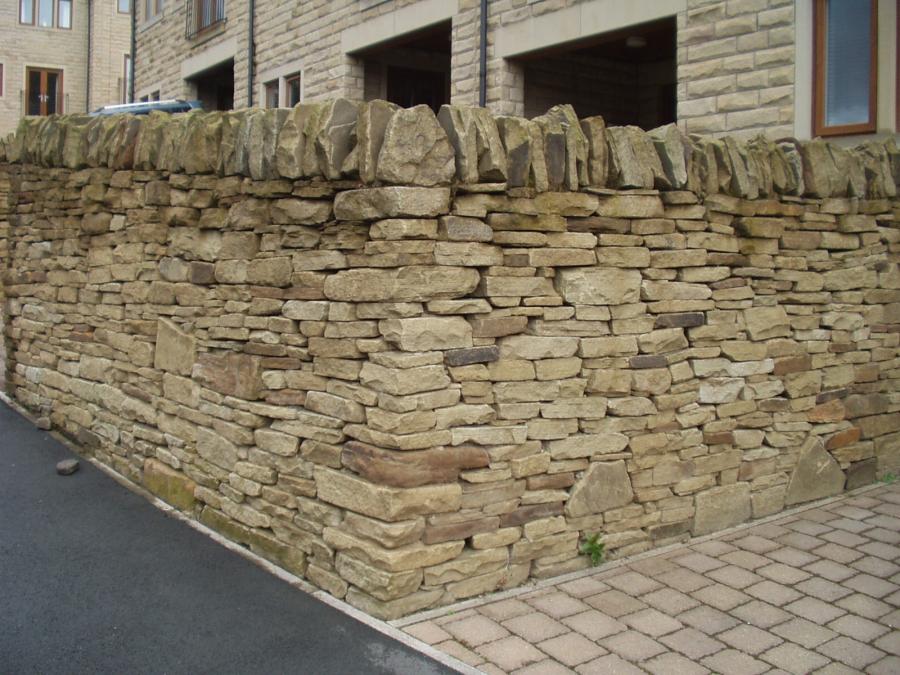 New & Repro New Quarried Yorkshire stone Dry Stone Walling- SalvoWEB UK