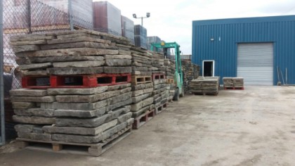 Antique & Reclaimed Smooth, Reclaimed York Stone Flags- SalvoWEB UK