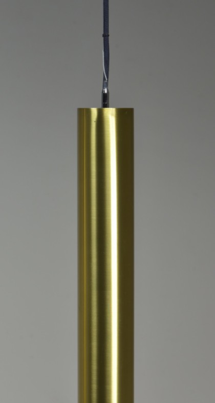 Antique & Reclaimed Brass Tube Pendant Lights x22- SalvoWEB UK