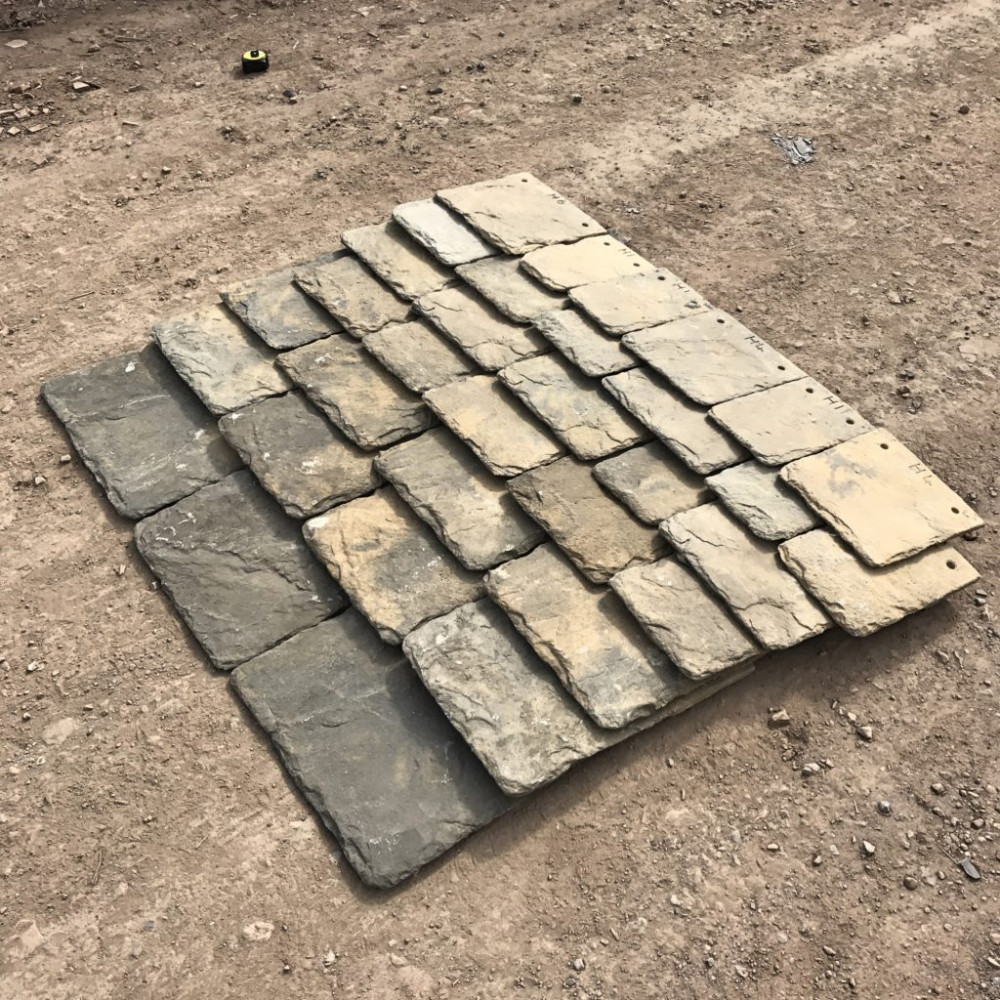 Antique & Reclaimed Bradstone Conservation Slate (Stone Tile)- SalvoWEB UK