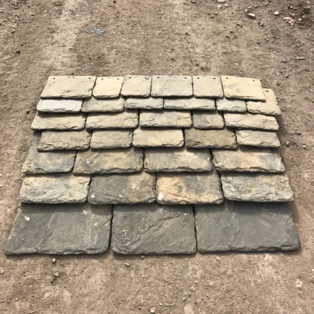 Antique & Reclaimed Bradstone Conservation Slate (Stone Tile)- SalvoWEB UK
