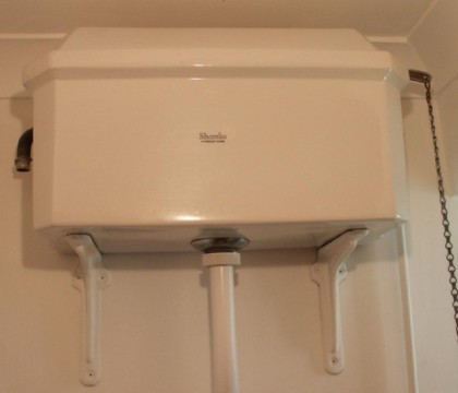 Antique & Reclaimed deco high level cistern-Antique sanitary ware ...