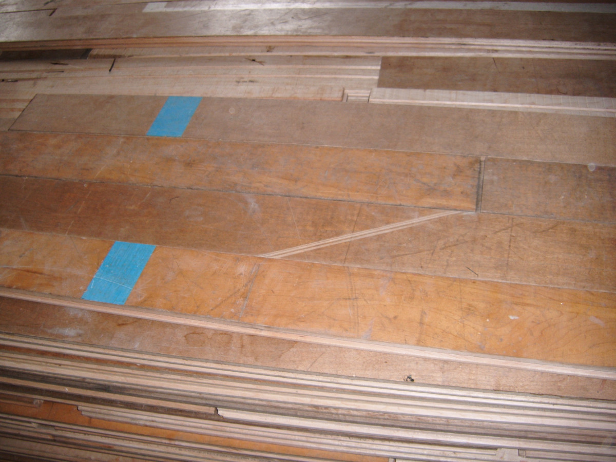 Antique & Reclaimed Maple strip flooring - SalvoWEB UK