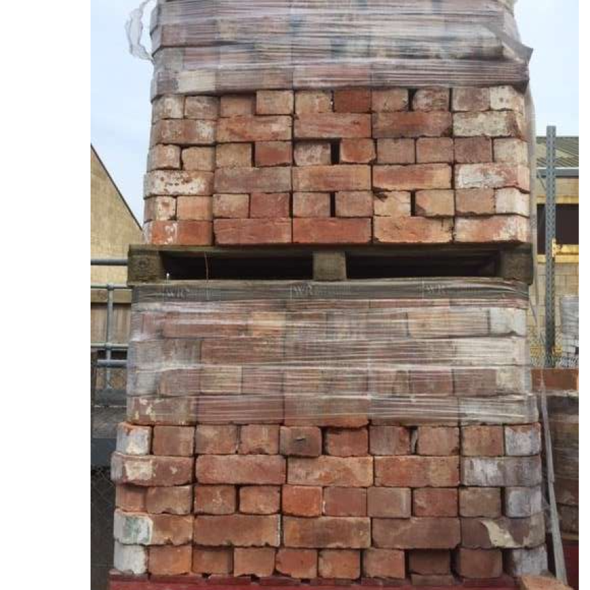 Antique & Reclaimed Reclaimed Single Cant Bricks- SalvoWEB UK