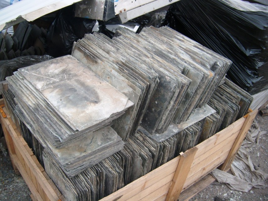 Antique & Reclaimed Reclaimed slates cornish , welsh clay tiles double ...