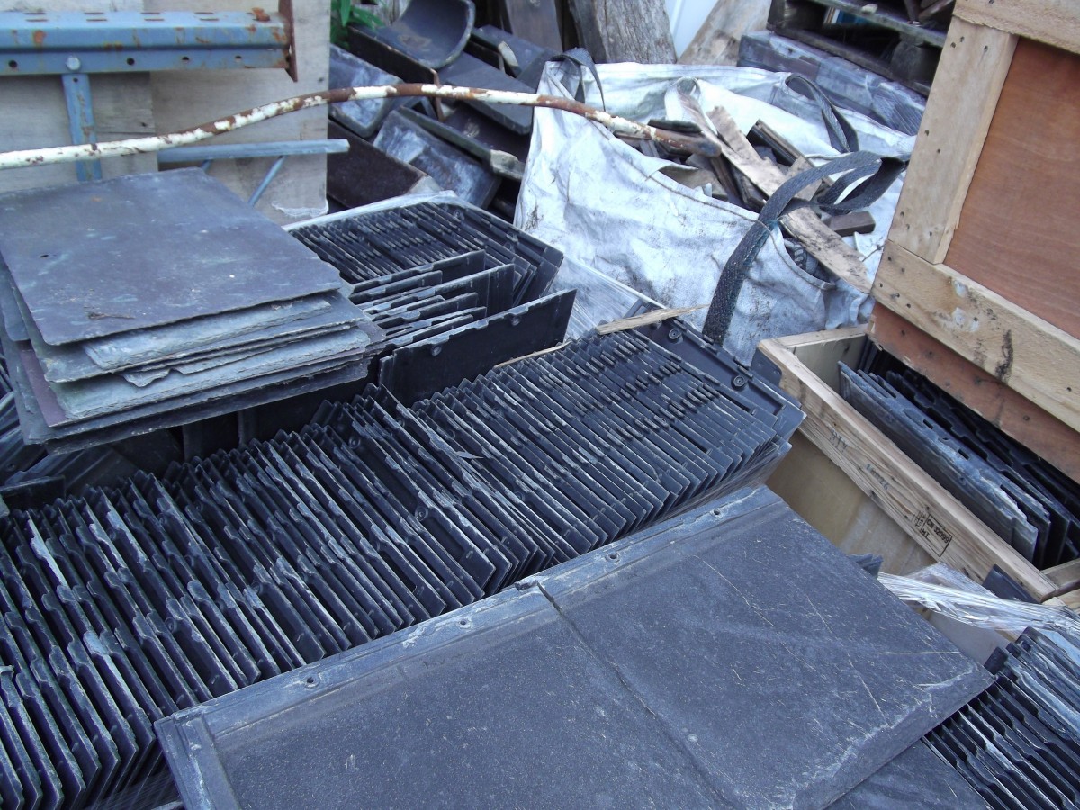 Antique & Reclaimed Redland cambrian roof tiles /slates- SalvoWEB UK