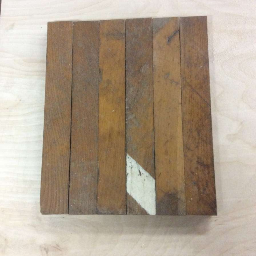 Antique & Reclaimed Oak Long Woodblocks - SalvoWEB UK