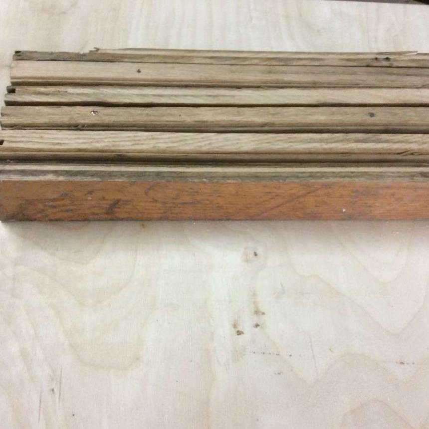 Antique & Reclaimed Oak Long Woodblocks - SalvoWEB UK