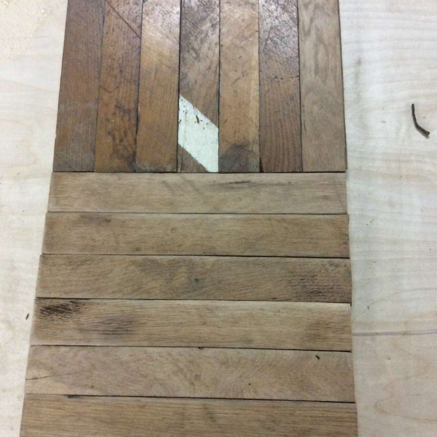 Antique & Reclaimed Oak Long Woodblocks - SalvoWEB UK