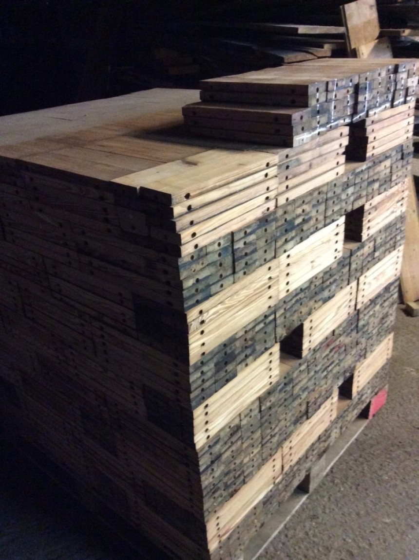 Antique & Reclaimed Pitch Pine Parquet - Reclaimed 100% Quarter-sawn ...
