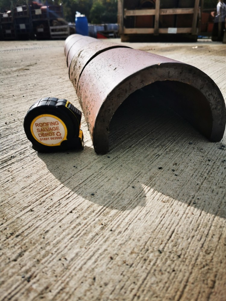 Antique & Reclaimed Batch of 43 Reclaimed Dennis Ruabon 12" Half Round ...