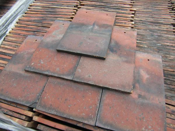 Antique & Reclaimed Reclaimed Plain Clay Roof Tiles Rosemary Red ...