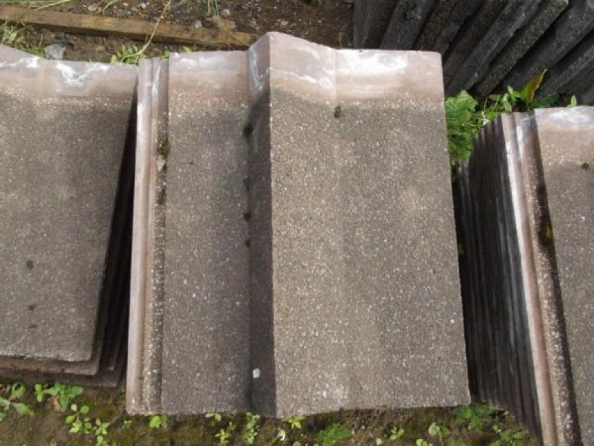 Antique & Reclaimed Reclaimed Redland Delta Roof Tiles Grey and Brown ...
