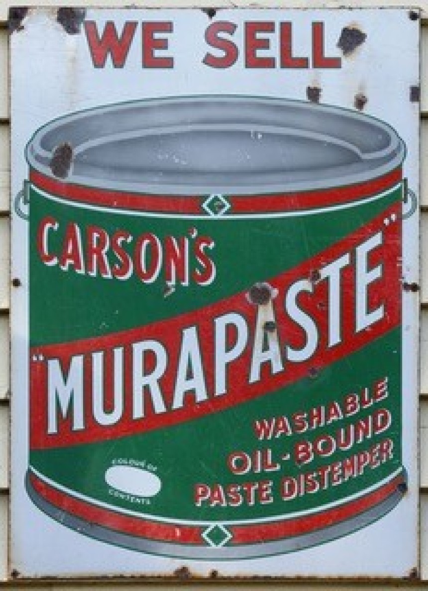 Theft Alerts Theft alert: Enamel Advertising Signs- SalvoWEB UK