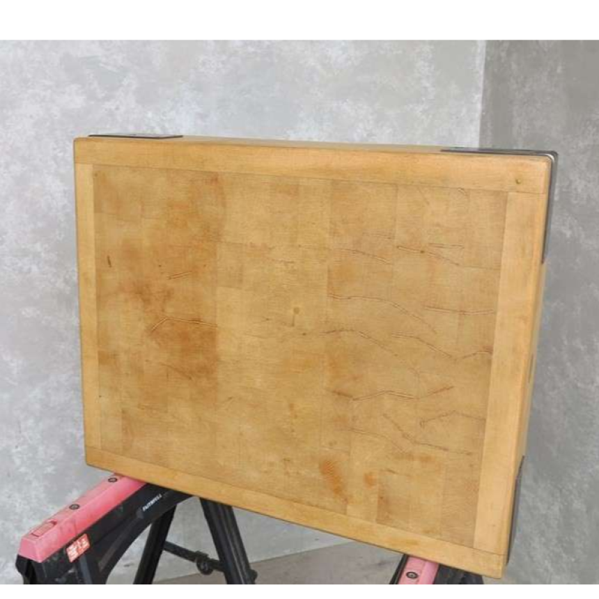 Antique & Reclaimed Original Reclaimed Kitchen Island Butchers Chopping ...