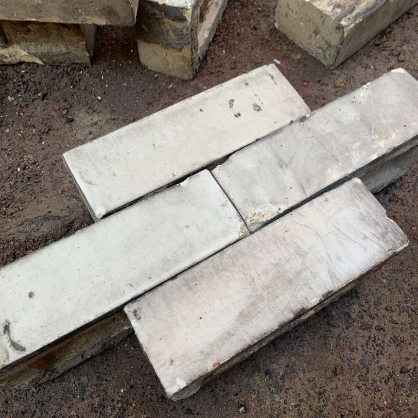 Antique & Reclaimed White Glazed Reclaimed Brick Tiles - 5000 in Stock ...