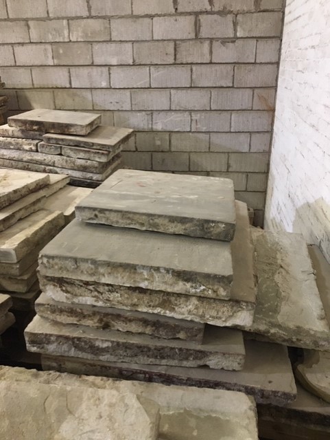 Antique & Reclaimed Grade A Reclaimed Yorkstone Slabe- SalvoWEB UK