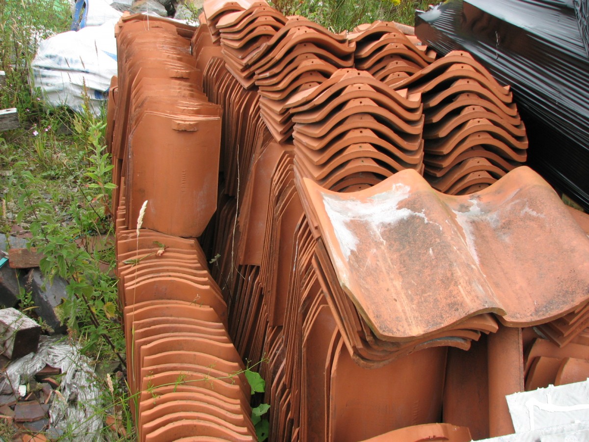 Antique & Reclaimed Double Roman Clay Bridgewater Tiles- SalvoWEB UK