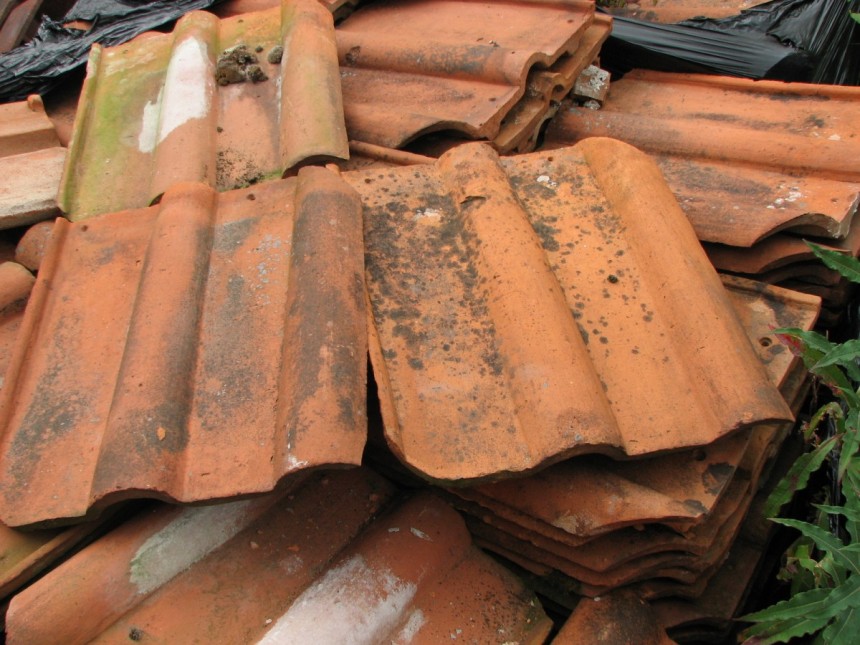 Antique & Reclaimed Double Roman Clay Bridgewater Tiles- SalvoWEB UK