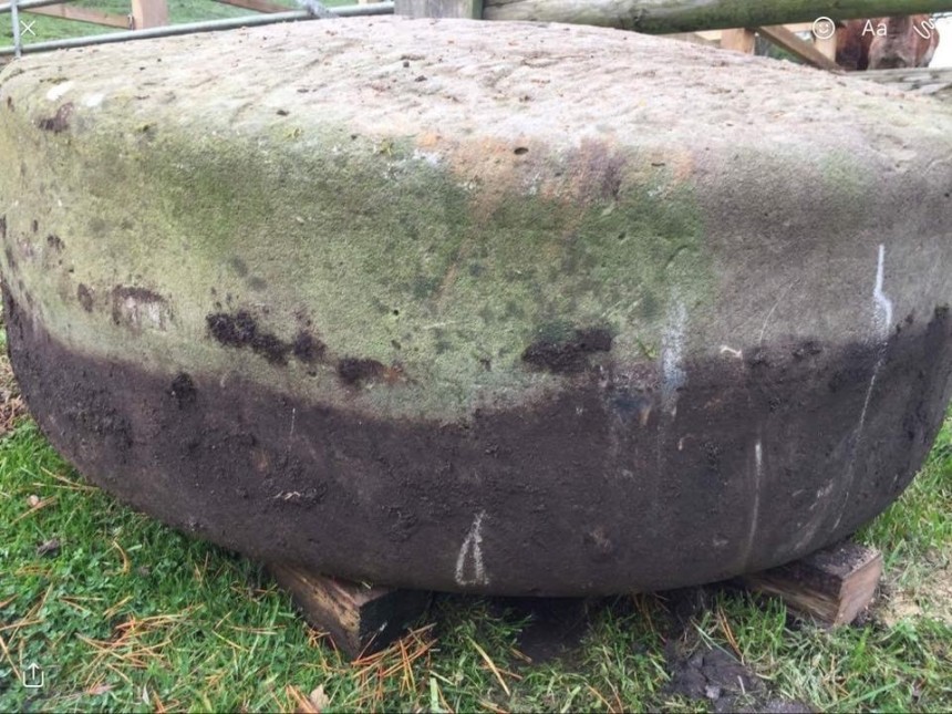 Antique & Reclaimed listings Stone cider mill wheel- SalvoWEB UK