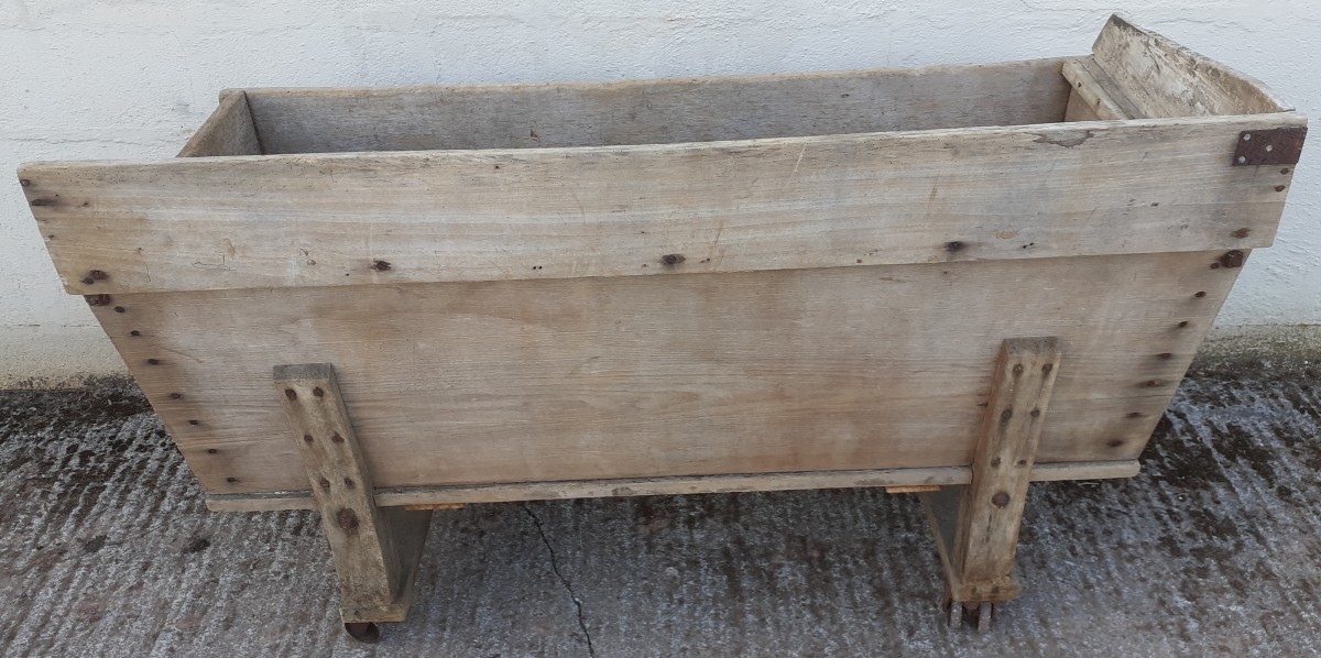 Antique & Reclaimed 19th century bakers dough bin- SalvoWEB UK