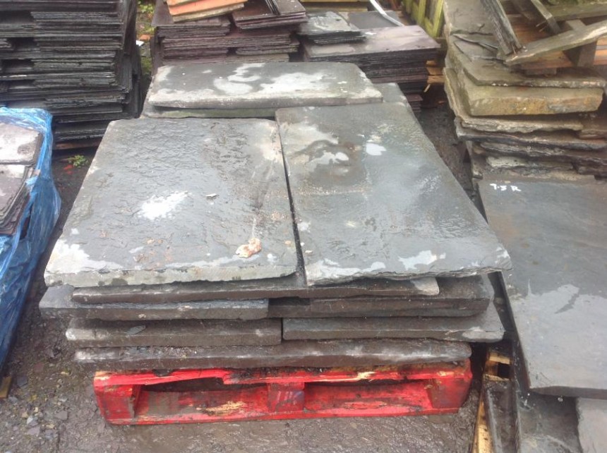Antique & Reclaimed Reclaimed Welsh slate slabs- SalvoWEB UK