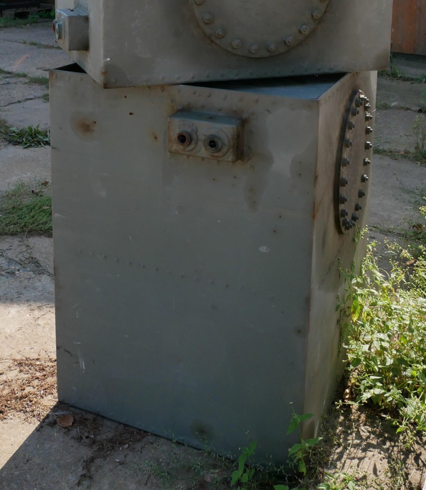 Antique & Reclaimed Rivet tank around 1900- SalvoWEB Germany