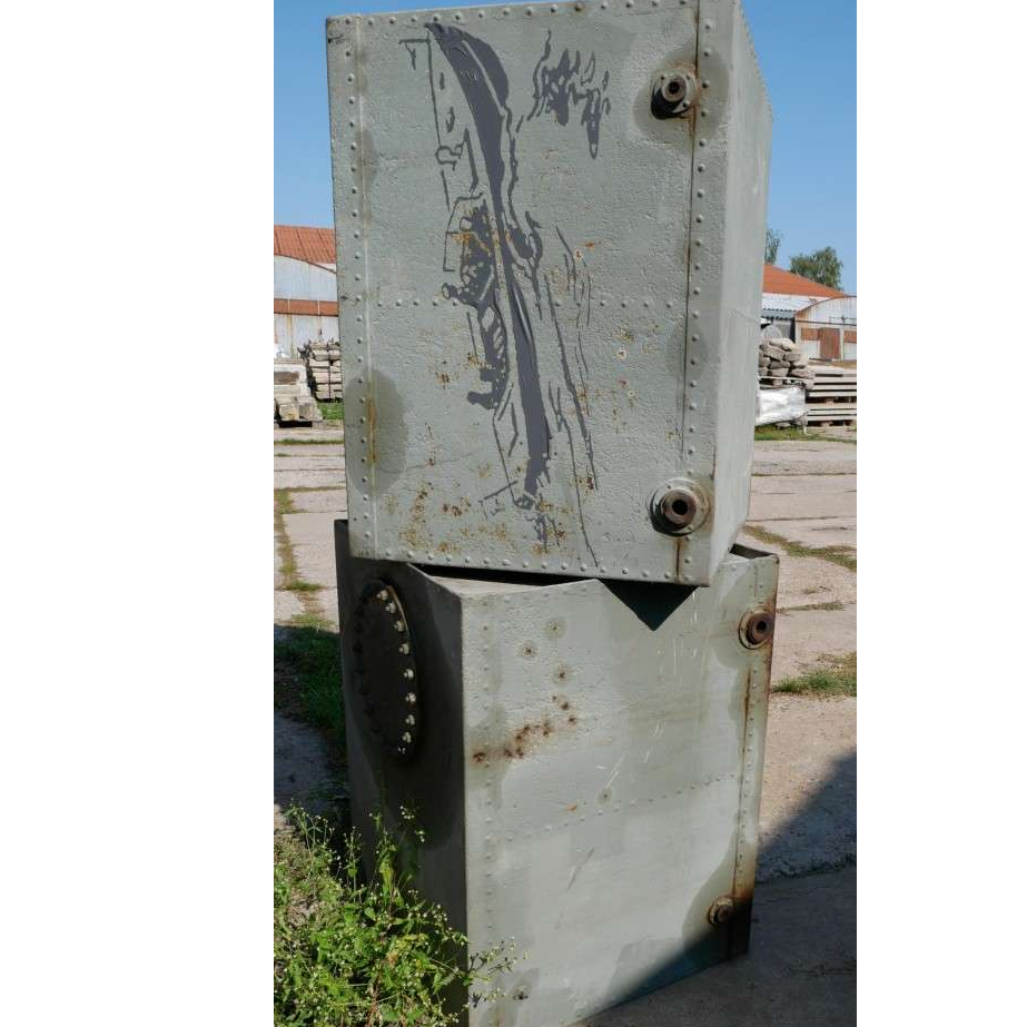 Antique & Reclaimed Rivet tank around 1900- SalvoWEB Germany