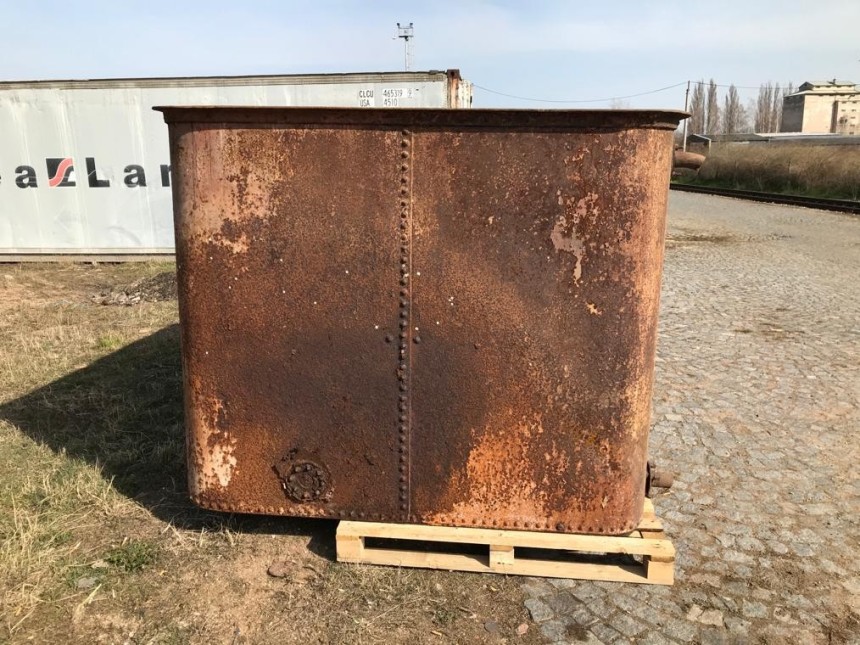 Antique & Reclaimed Rivet tank around 1900- SalvoWEB Germany