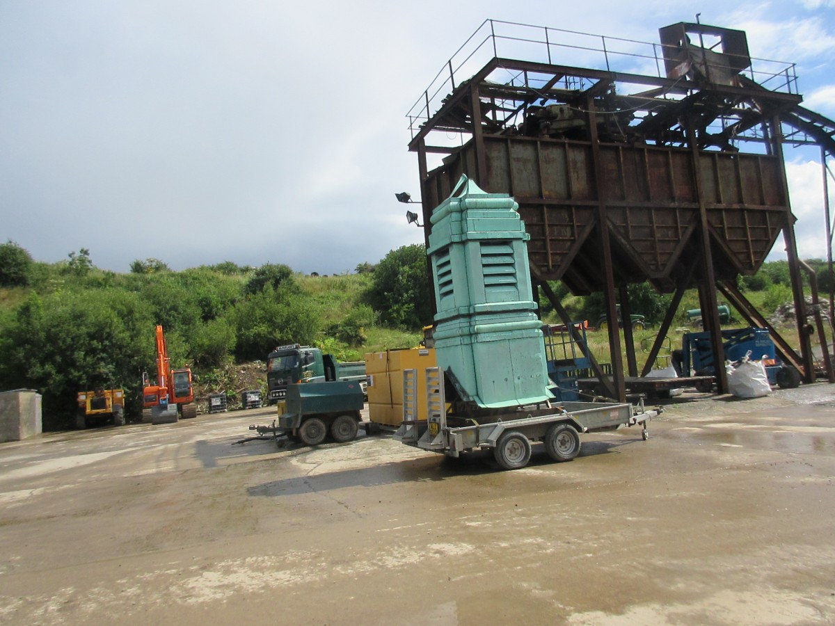 Antique & Reclaimed Large Copper Turret- SalvoWEB UK