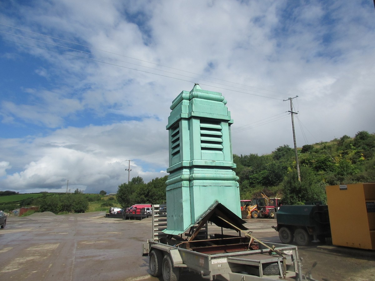 Antique & Reclaimed Large Copper Turret- SalvoWEB UK