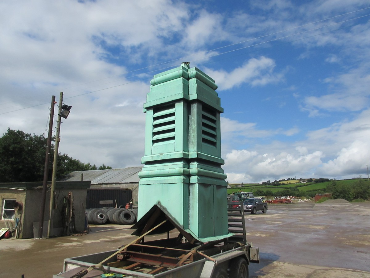 Antique & Reclaimed Large Copper Turret- SalvoWEB UK