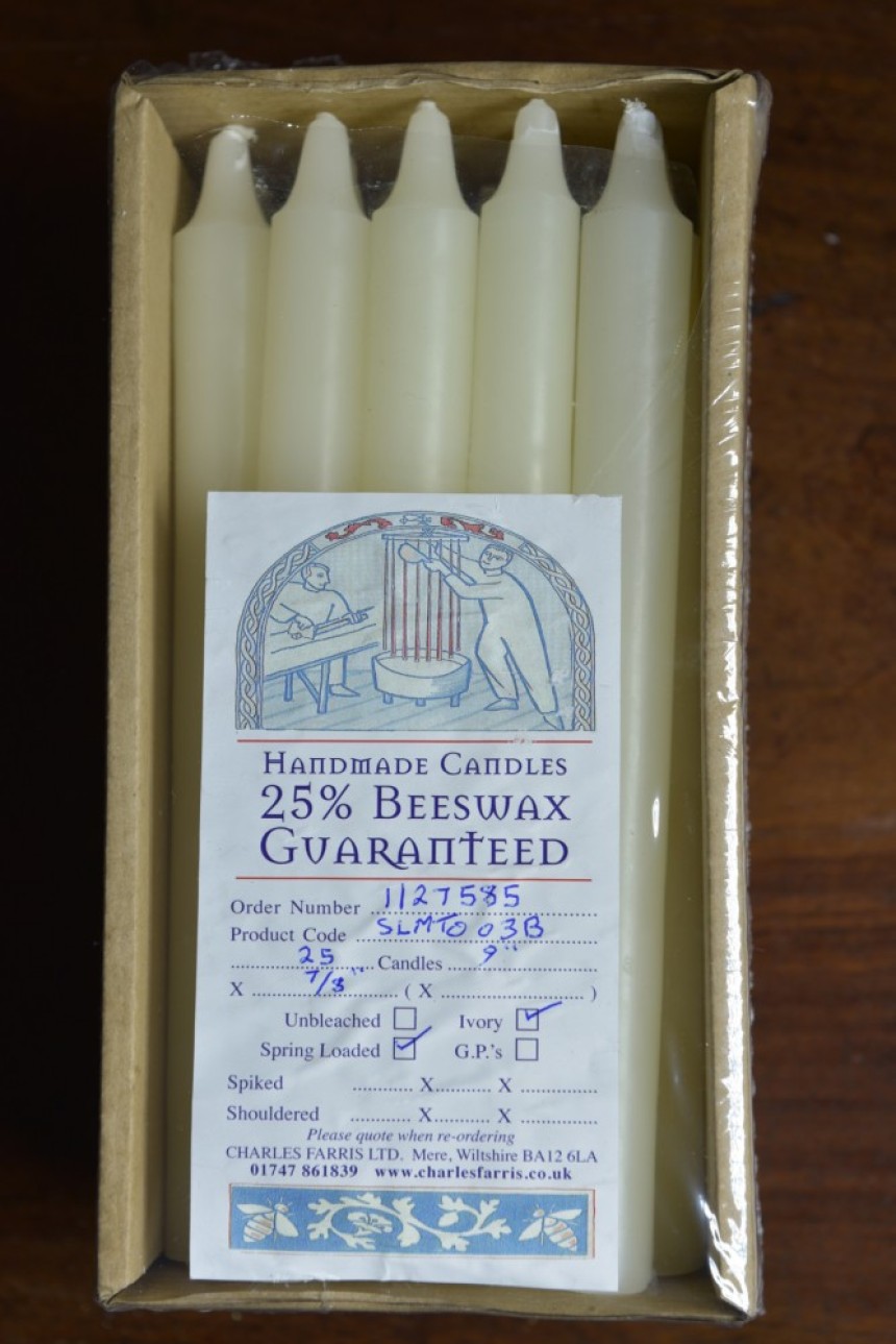 Antique & Reclaimed Spring-Loaded Candlesticks with Storm Shades ...