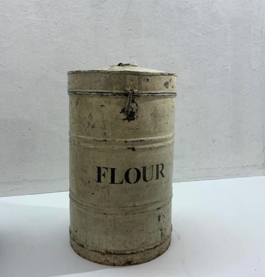 Antique & Reclaimed Antique/ Vintage large industrial metal bakery ...