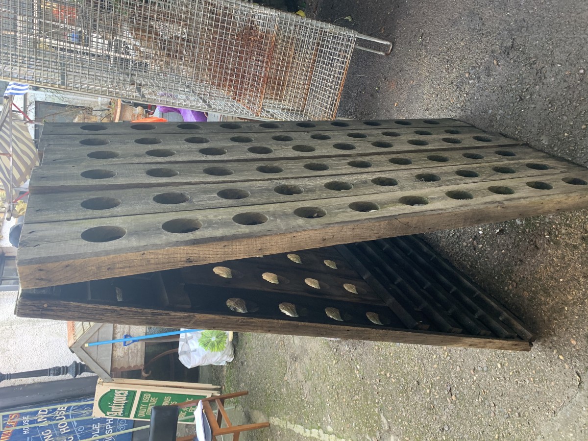 Antique & Reclaimed listings Large antique Riddling board- SalvoWEB UK