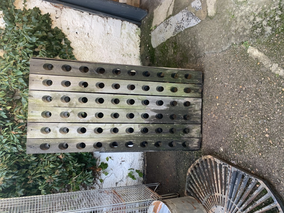 Antique & Reclaimed Large antique Riddling board- SalvoWEB UK