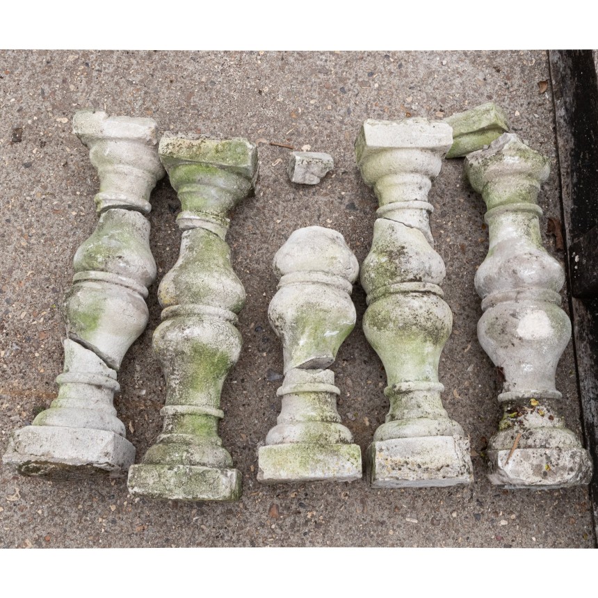 Antique & Reclaimed Antique Portland Stone Balustrades (Set of 24 ...