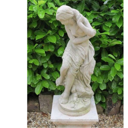Antique & Reclaimed Antique Garden Feature Cast Stone Venus Goddess ...