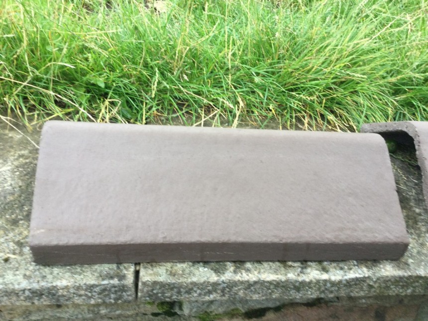 New, Replica or Reproduction New Sandtoft Legged Angle Ridge Tile ...