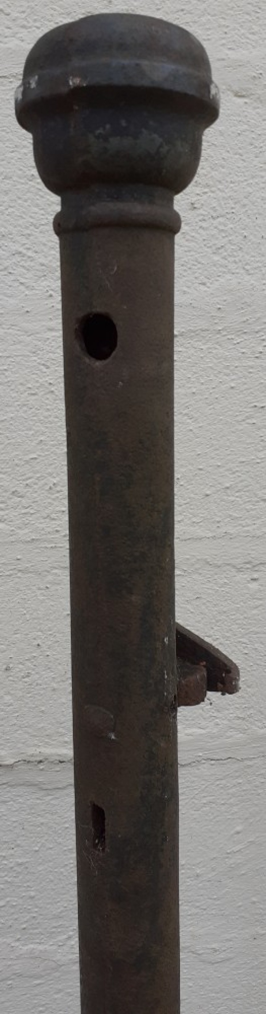 Antique & Reclaimed Victorian cast iron gate post.- SalvoWEB UK