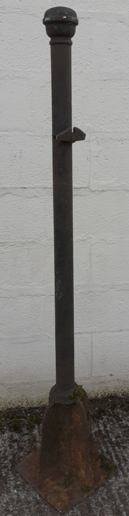 Antique & Reclaimed Victorian cast iron gate post.- SalvoWEB UK