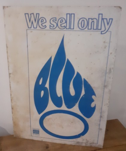 Antique & Reclaimed listings Original Esso Blue advertising sign ...