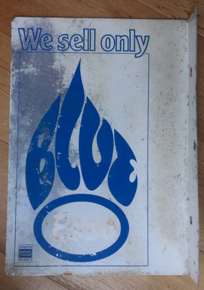 Antique & Reclaimed listings Original Esso Blue advertising sign ...