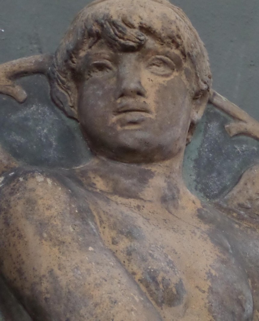 Antique & Reclaimed Angel,1860 Prussia - Ange en céramique- SalvoWEB ...