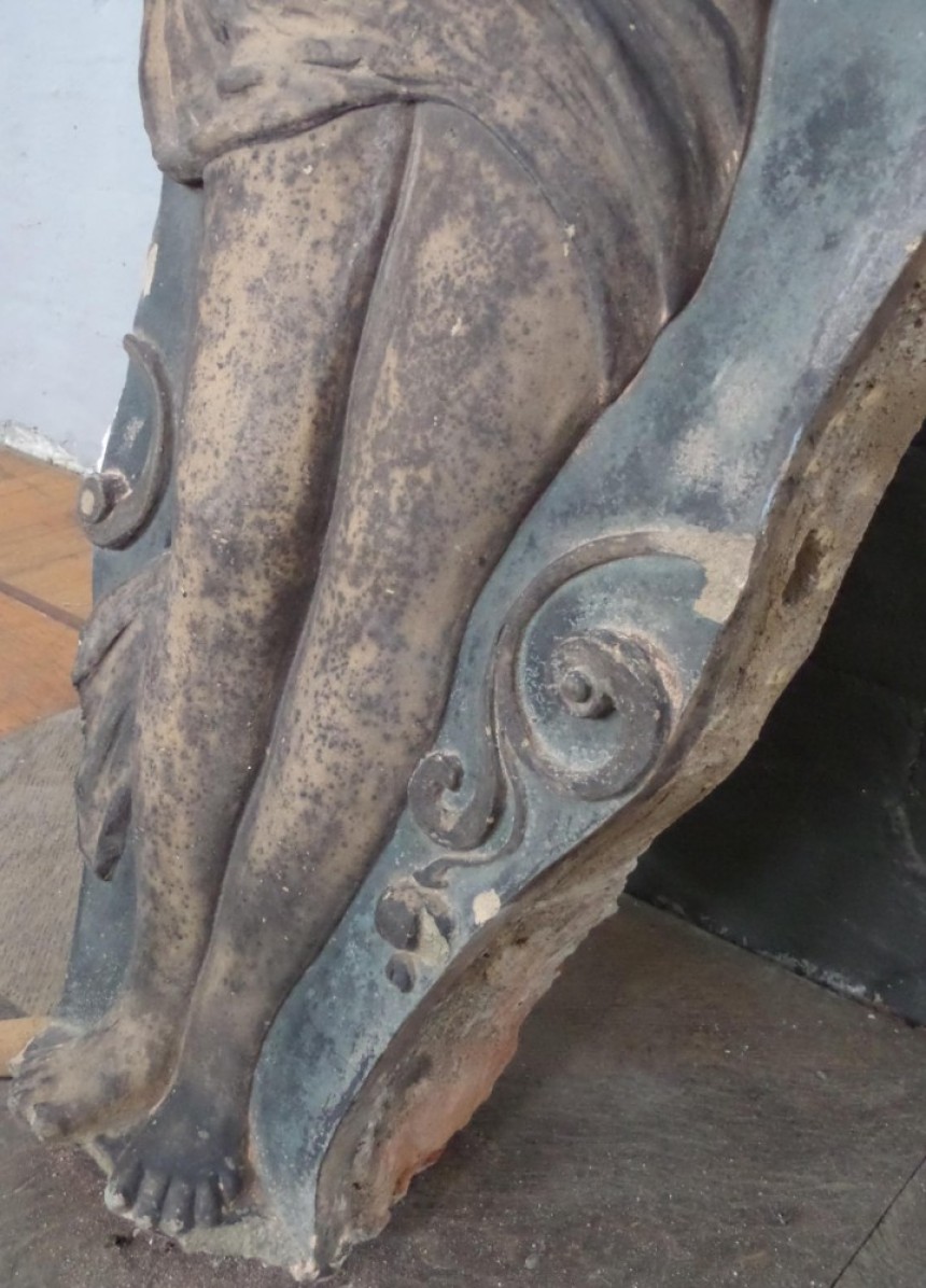 Antique & Reclaimed Angel,1860 Prussia - Ange en céramique- SalvoWEB ...