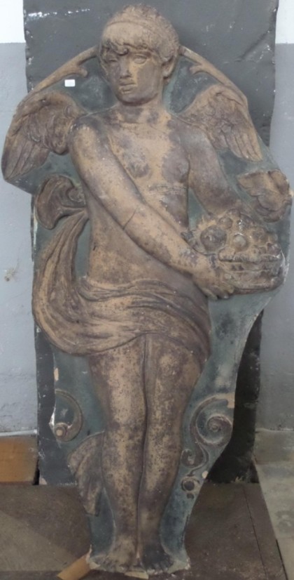 Antique & Reclaimed Angel,1860 Prussia - Ange en céramique- SalvoWEB ...