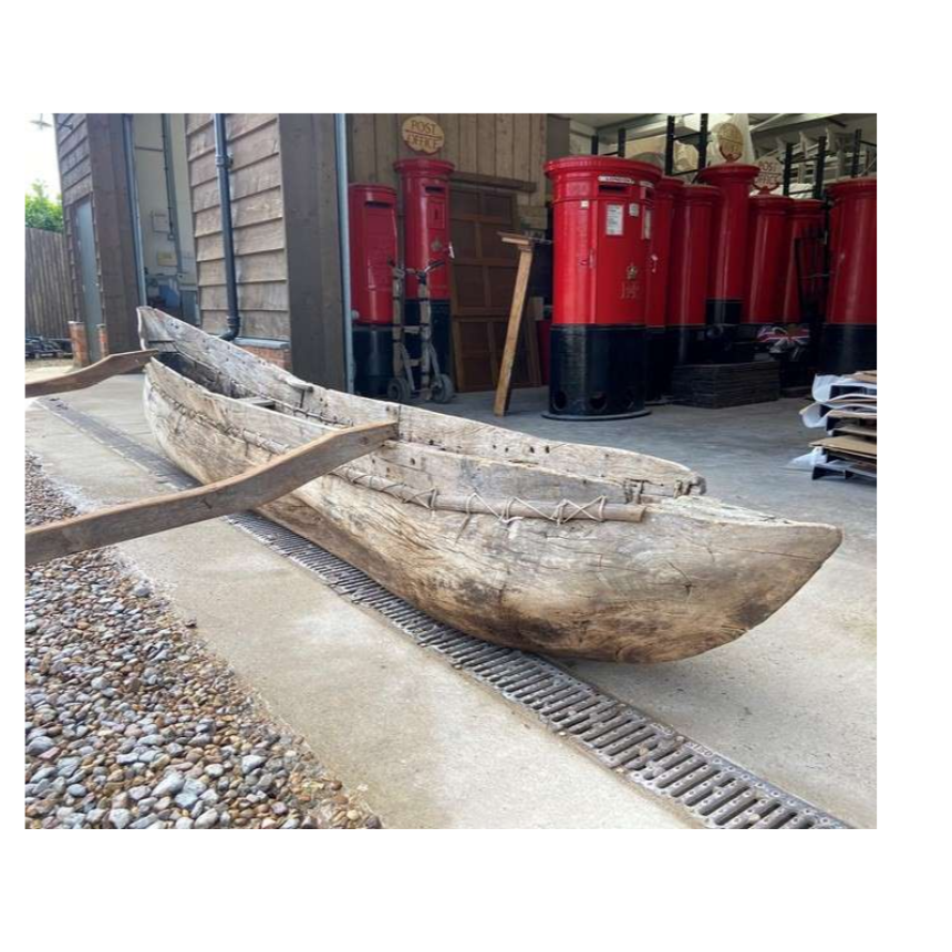 Antique & Reclaimed Antique Old Sri Lankan Oruwa Outrigger Canoe ...