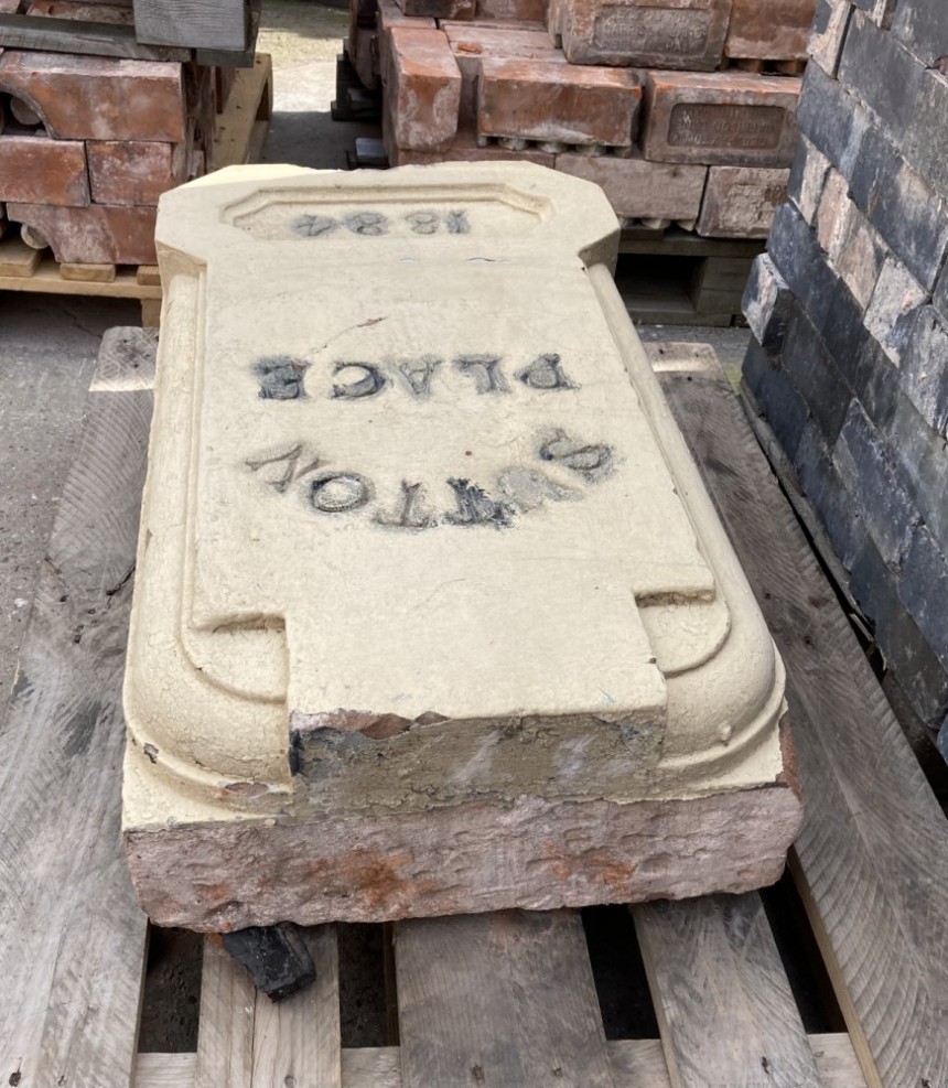 Antique & Reclaimed Reclaimed Sand Stone Plaque- SalvoWEB UK